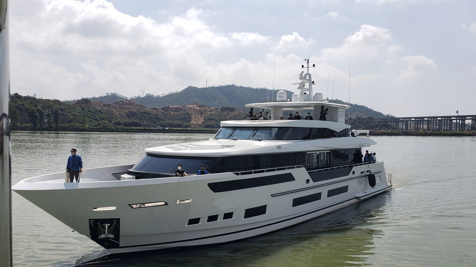 First Heysea Asteria 126 Yacht Launched | Boat International